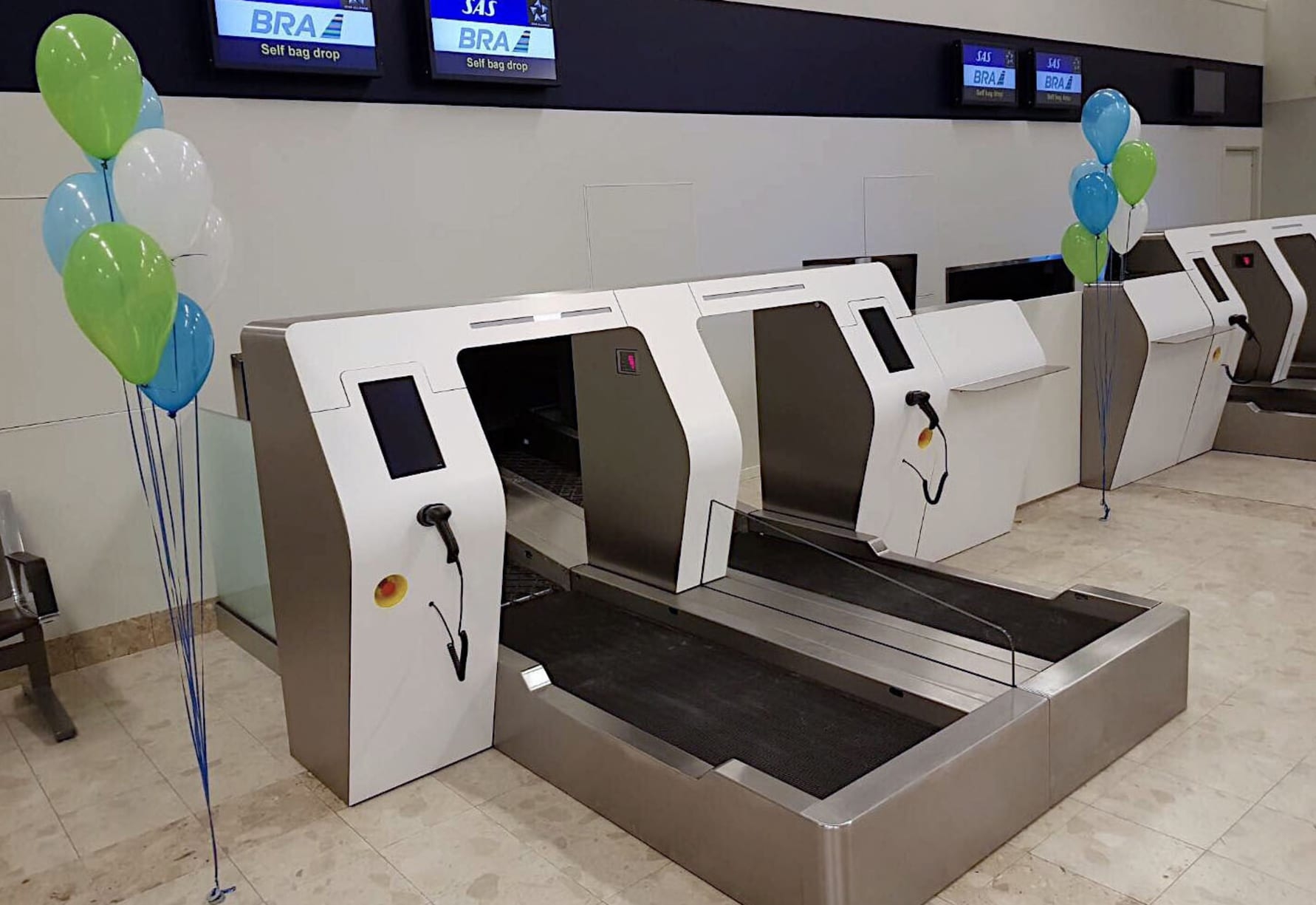 Debut of modern bag drop system at Visby Airport – automated solutions ...