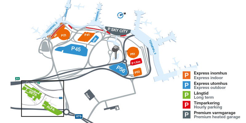 Parking | Stockholm Arlanda Airport