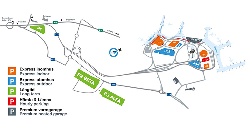 Parking | Stockholm Arlanda Airport